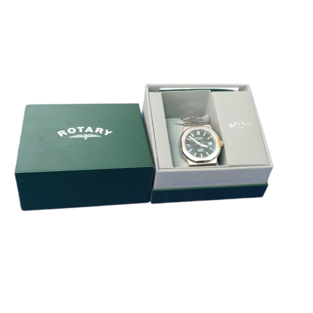 Pre-owned Rotary Men's Regent Automatic Green Dial - Own4Less